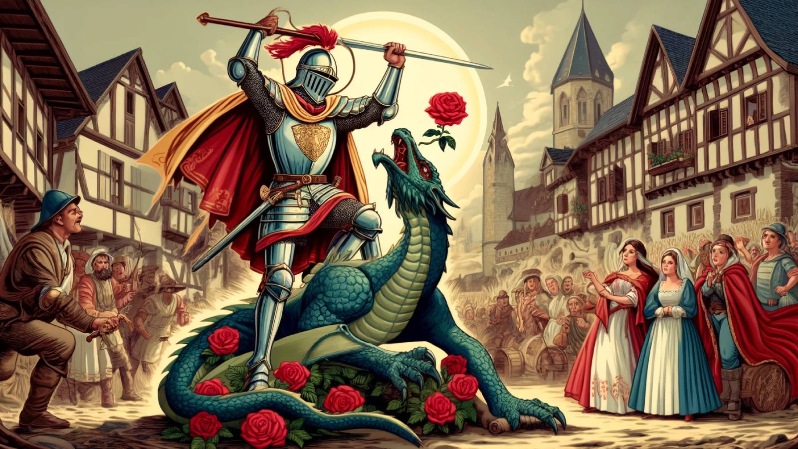 Explorando la Leyenda de Sant Jordi y la Cultura Catalana - Academia de ...